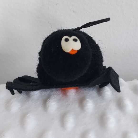 Russ Berrie | Holiday | Vintage Halloween Bat Plush Ornament Black ...